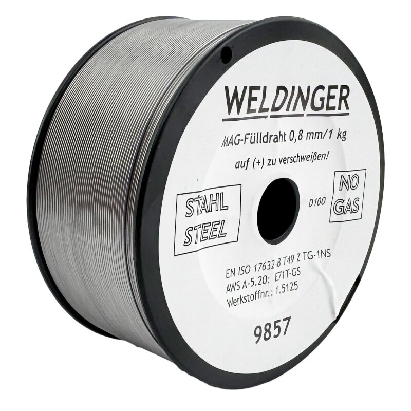 WELDINGER ME 130 mini FLUX ECO Fülldrahtschweißgerät mit Fülldraht un ...