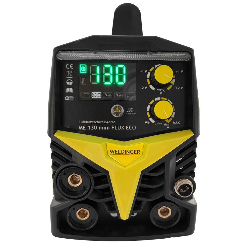 WELDINGER ME 130 mini FLUX ECO Fülldrahtschweißgerät mit Fülldraht un ...
